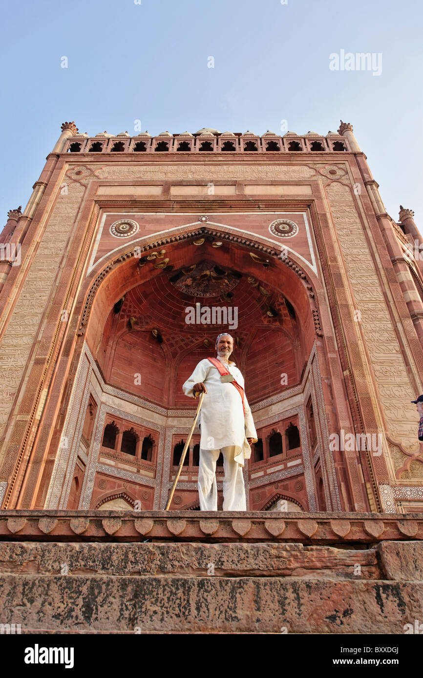 Buland Darwaza, Fatehpur Sikri, in the state of Uttar Pradesh, India ...