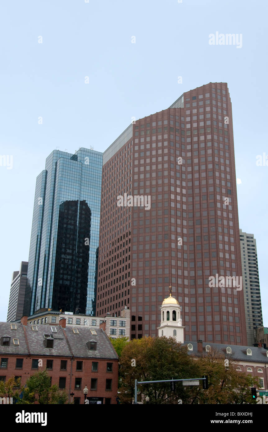 City of Boston, capital of Massachusetts in New England USA Stock Photo ...