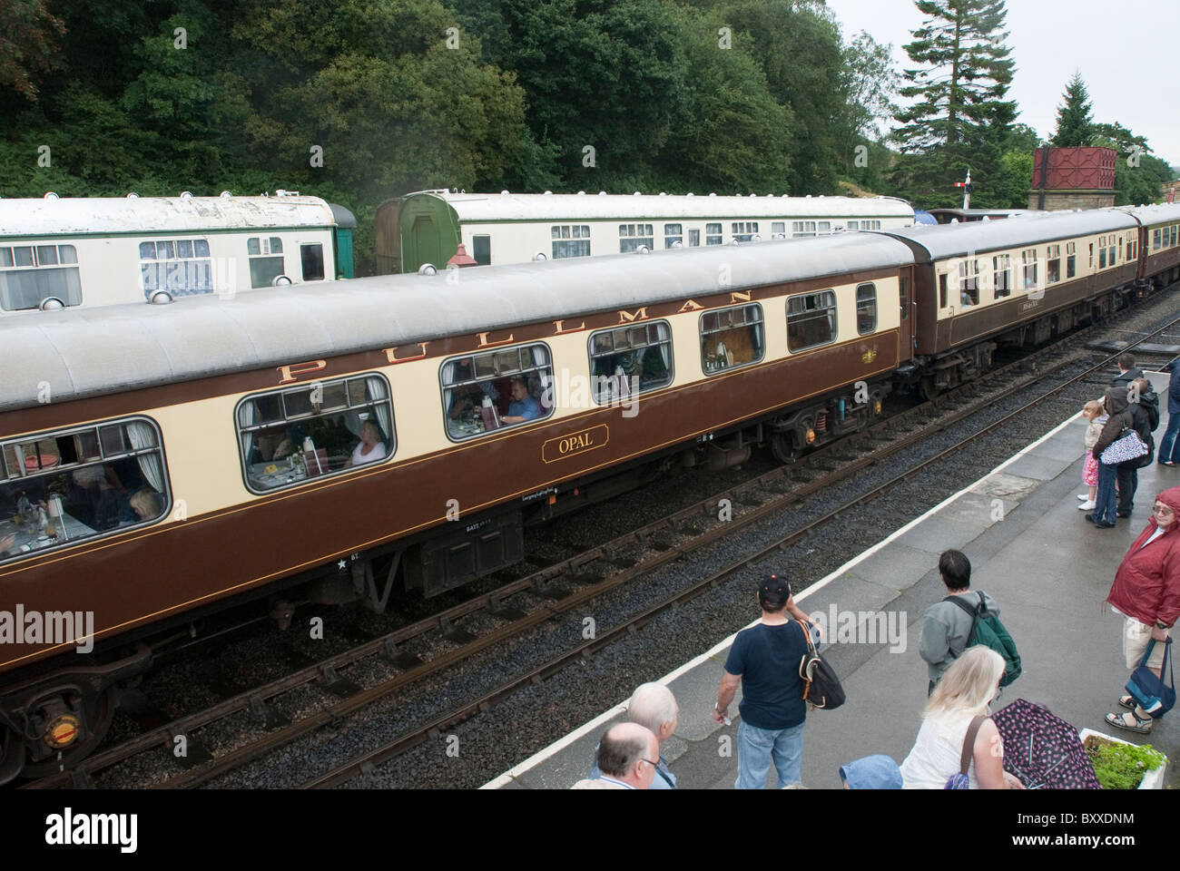 North York Moors railway Pickering to Whitby Railway Stock Photo - Alamy