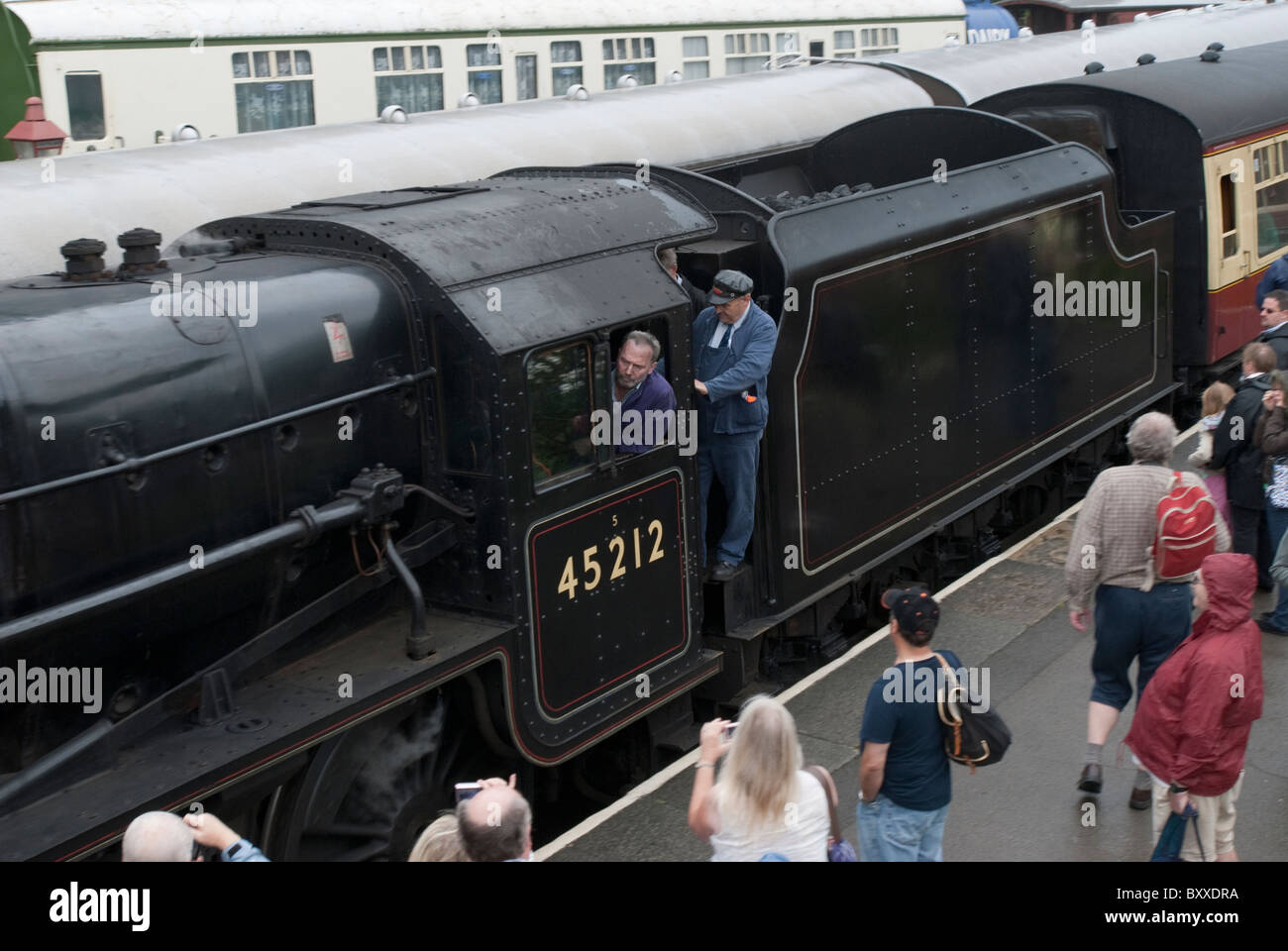 North York Moors railway Pickering to Whitby Railway Stock Photo - Alamy