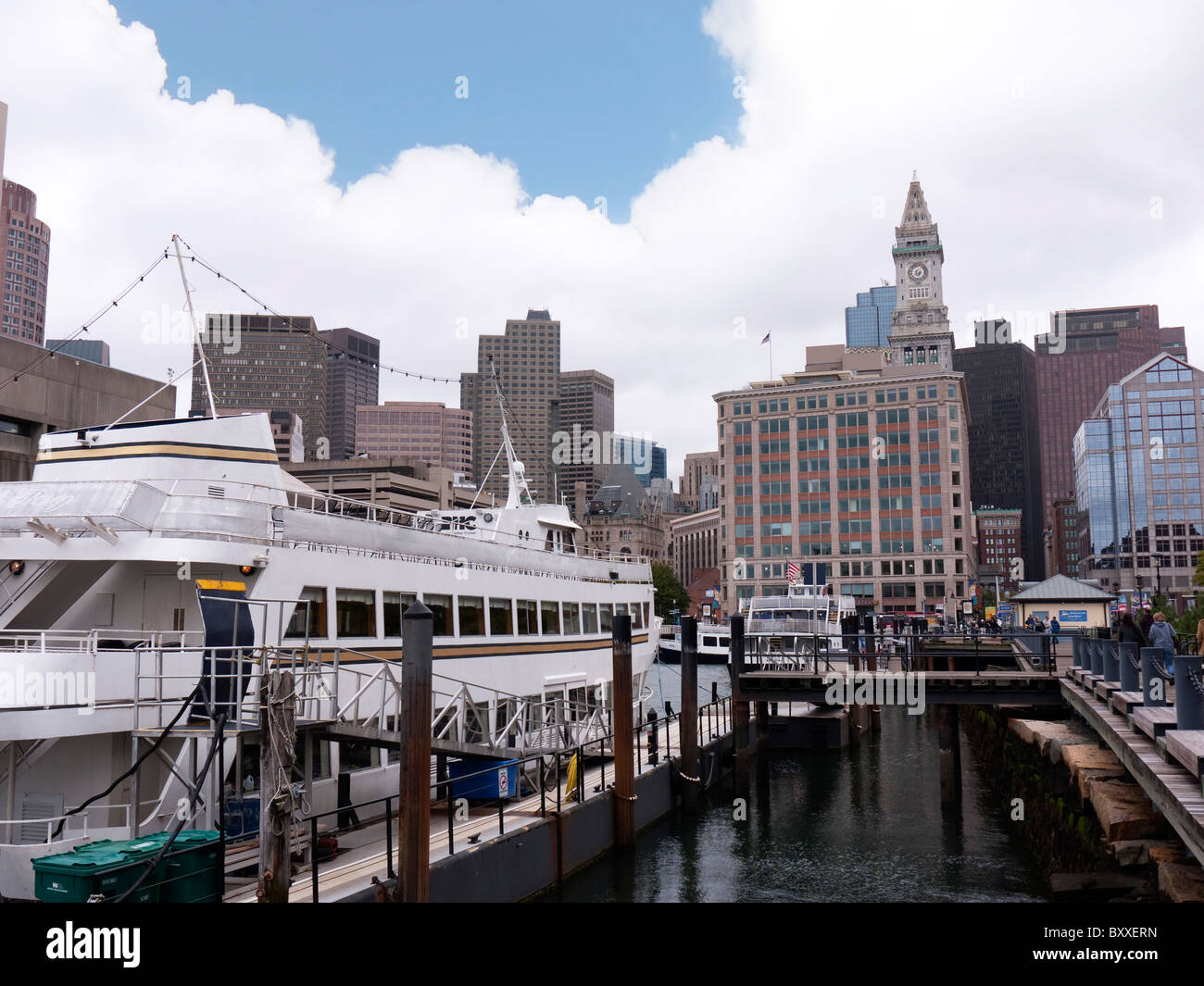 City of Boston, capital of Massachusetts in New England USA Stock Photo ...