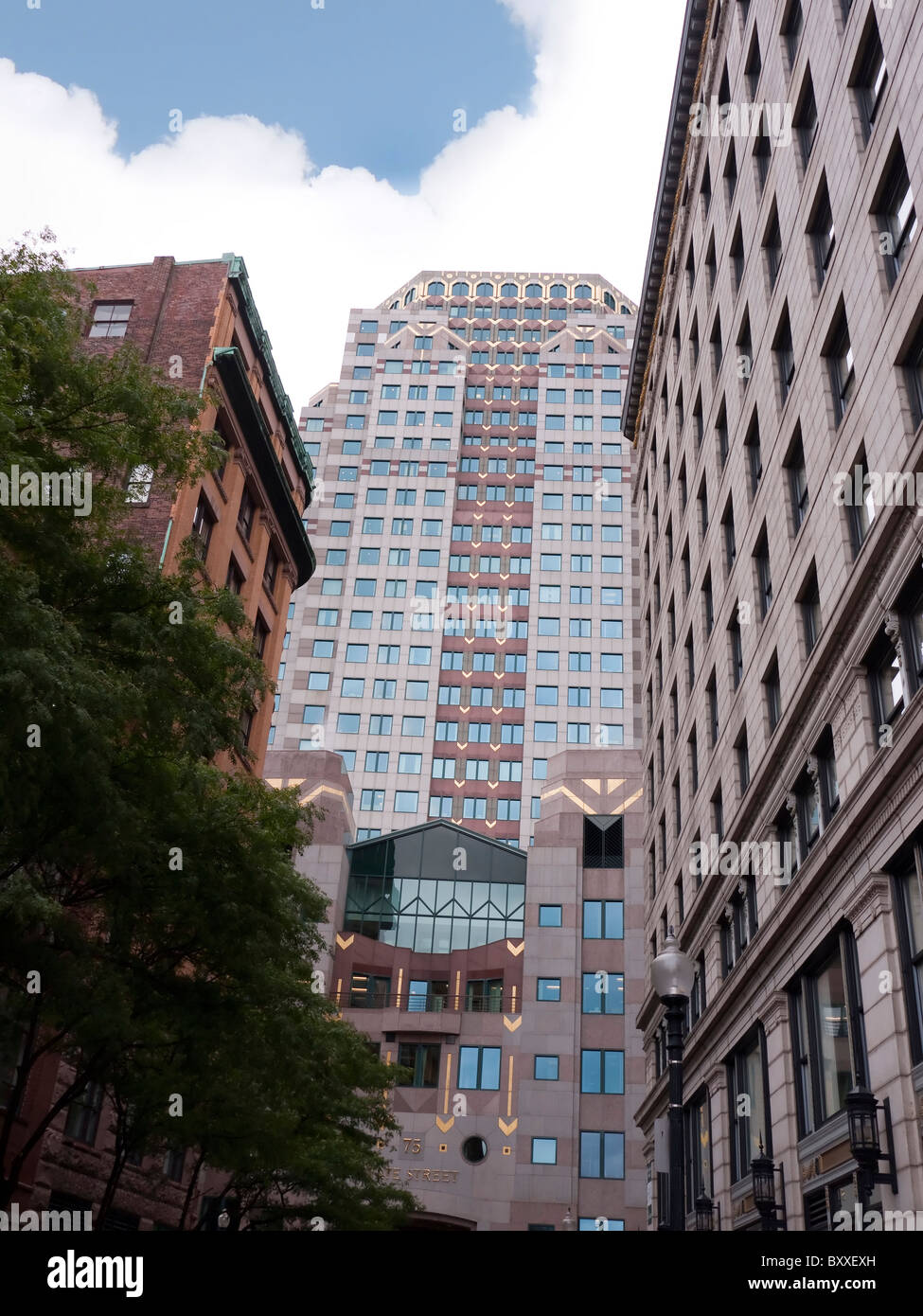 Skyscrapers in Boston Massachusetts Stock Photo - Alamy
