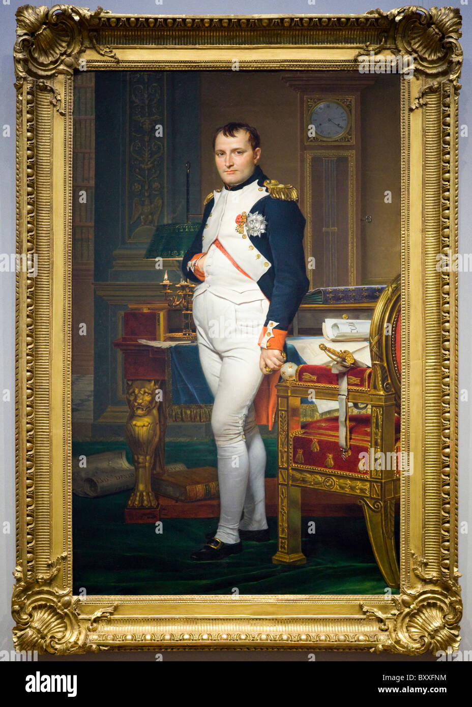 Jacques Louis David Emperor Napoleon In High Resolution Stock ... Jacques Louis David Emperor Napoleon In High Resolution Stock ...