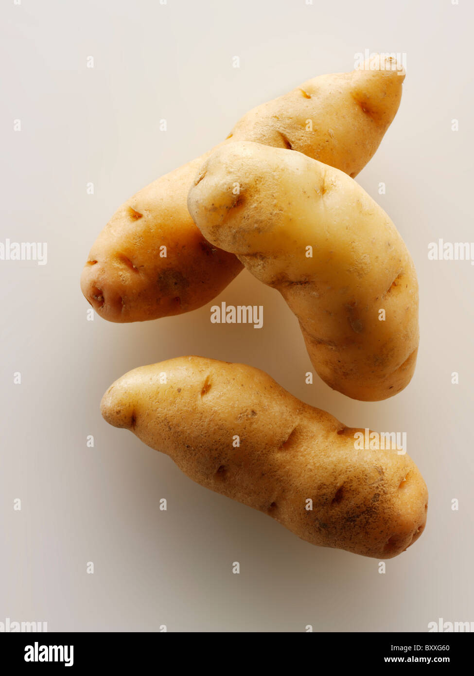 Fresh organic Anya Potatoes Stock Photo - Alamy