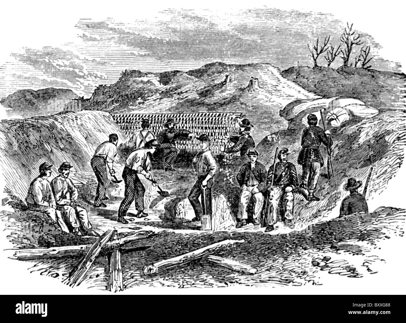 During the Vicksburg Campaign, under General Grant, Union troops ...