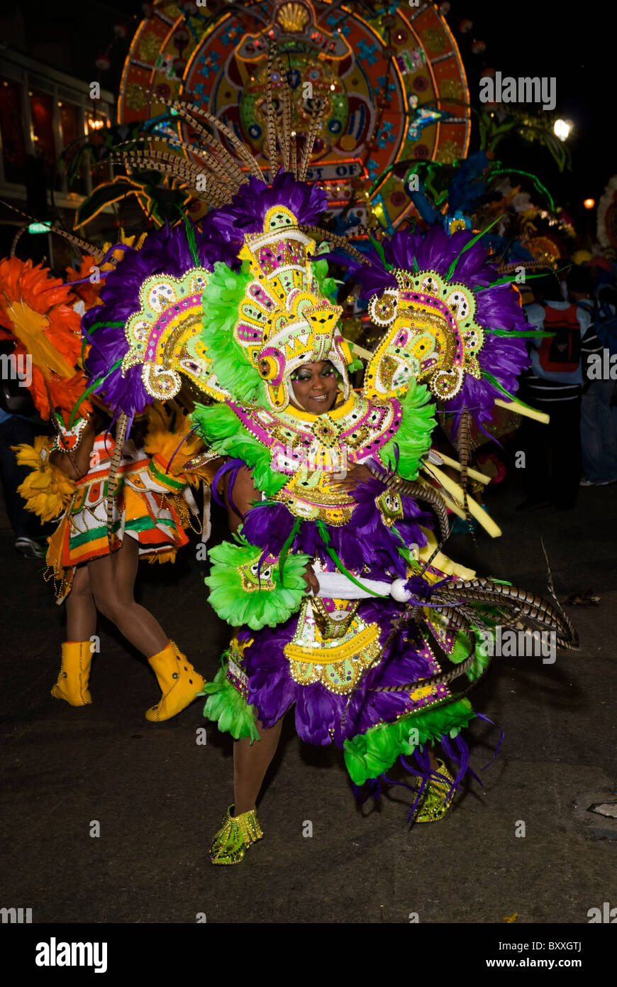Junkanoo, Boxing Day, 2010, Saxons, Nassau, Bahamas Stock Photo - Alamy