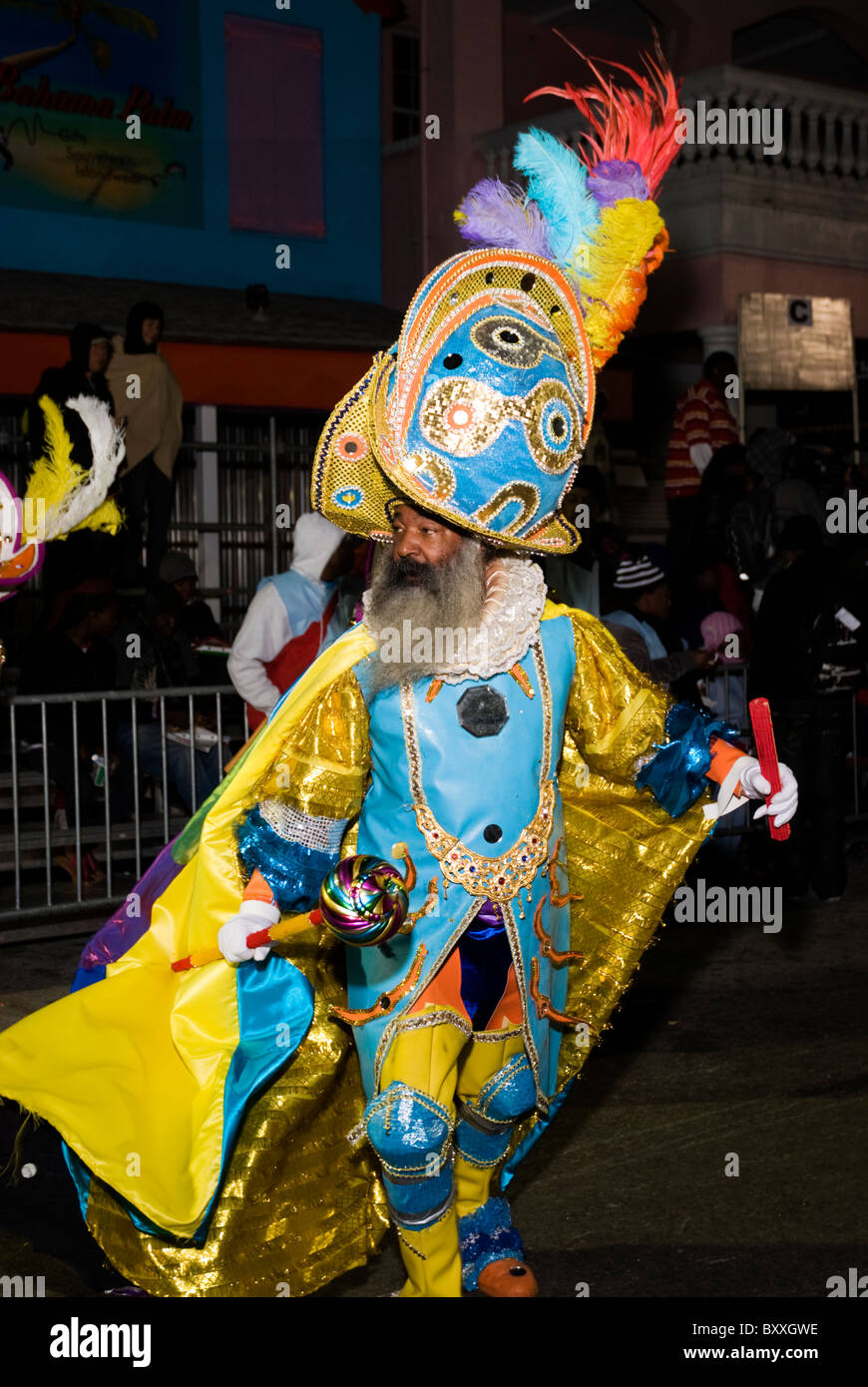 Junkanoo, Boxing Day, 2010, Saxons, Fast Eddie Dames, Nassau, Bahamas ...