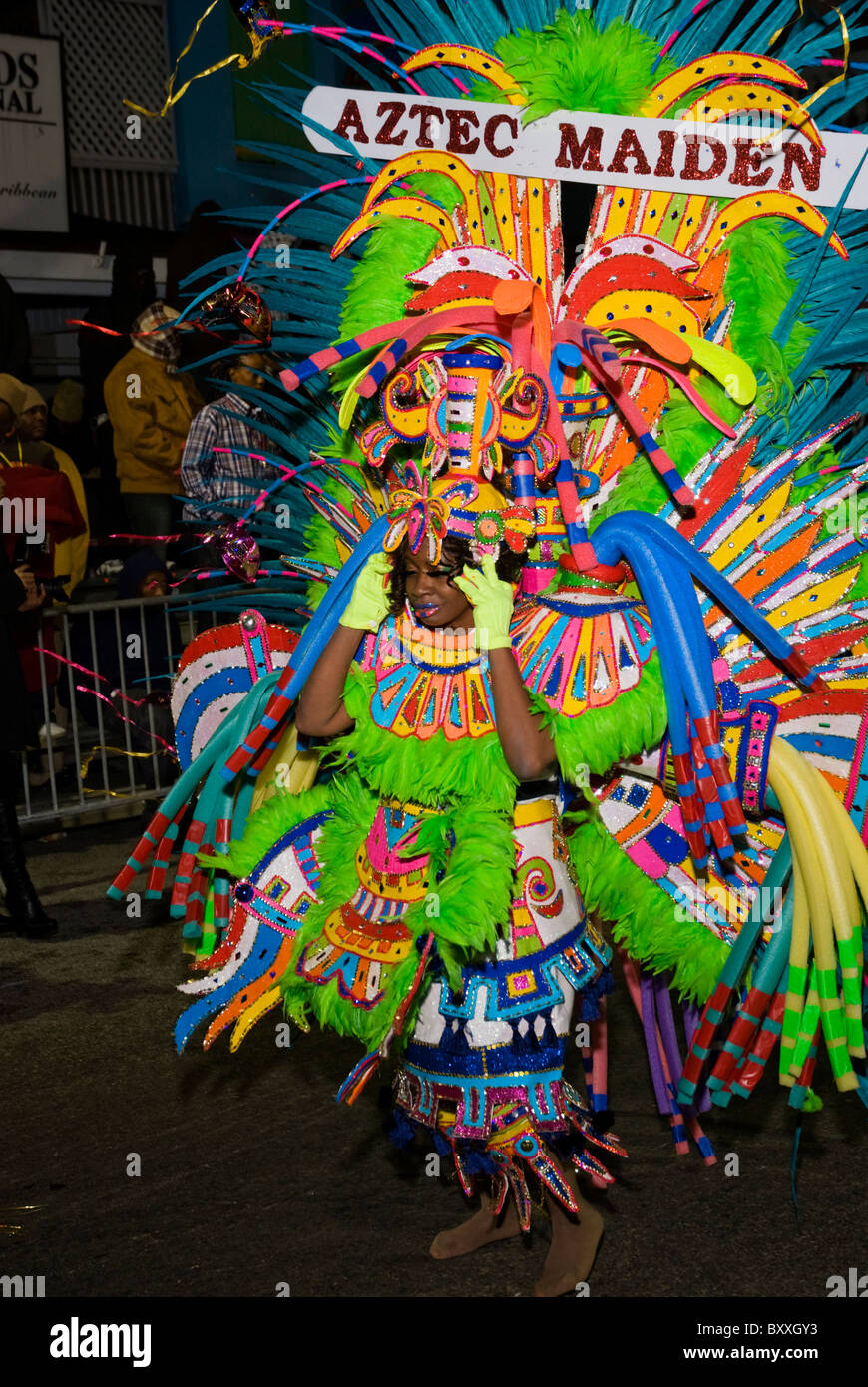 Junkanoo, Boxing Day, 2010, Saxons, Nassau, Bahamas Stock Photo - Alamy