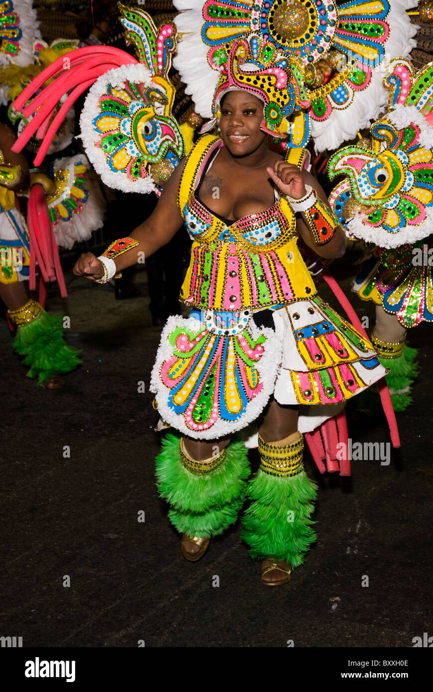 Junkanoo, Boxing Day, 2010, Saxons, Nassau, Bahamas Stock Photo - Alamy