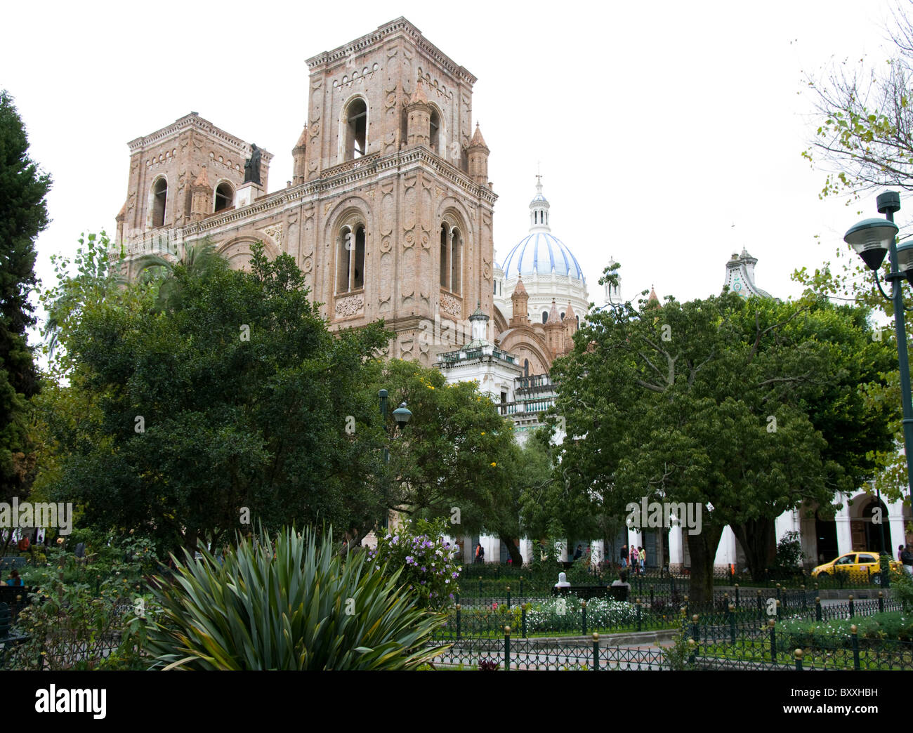 Ecuador. Cuenca city. The Cathedral Stock Photo - Alamy