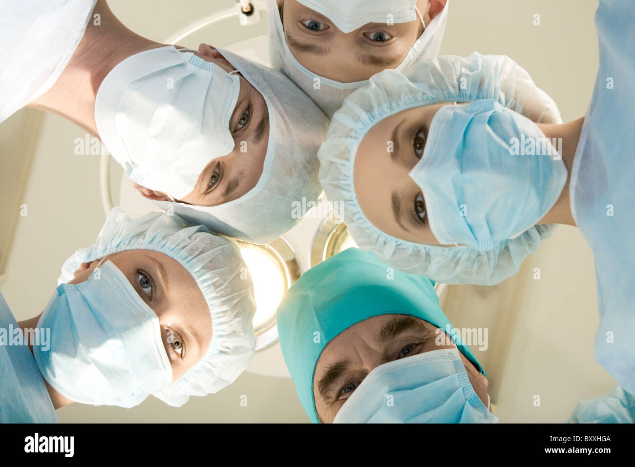 Surgeon from below hi-res stock photography and images - Alamy