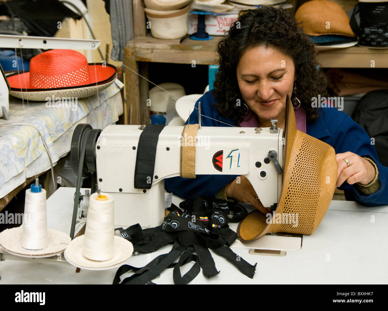 Hat factory hi-res stock photography and images - Alamy