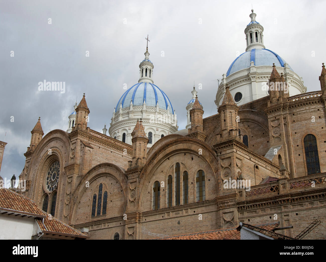Ecuador. Cuenca city. The Cathedral Stock Photo - Alamy