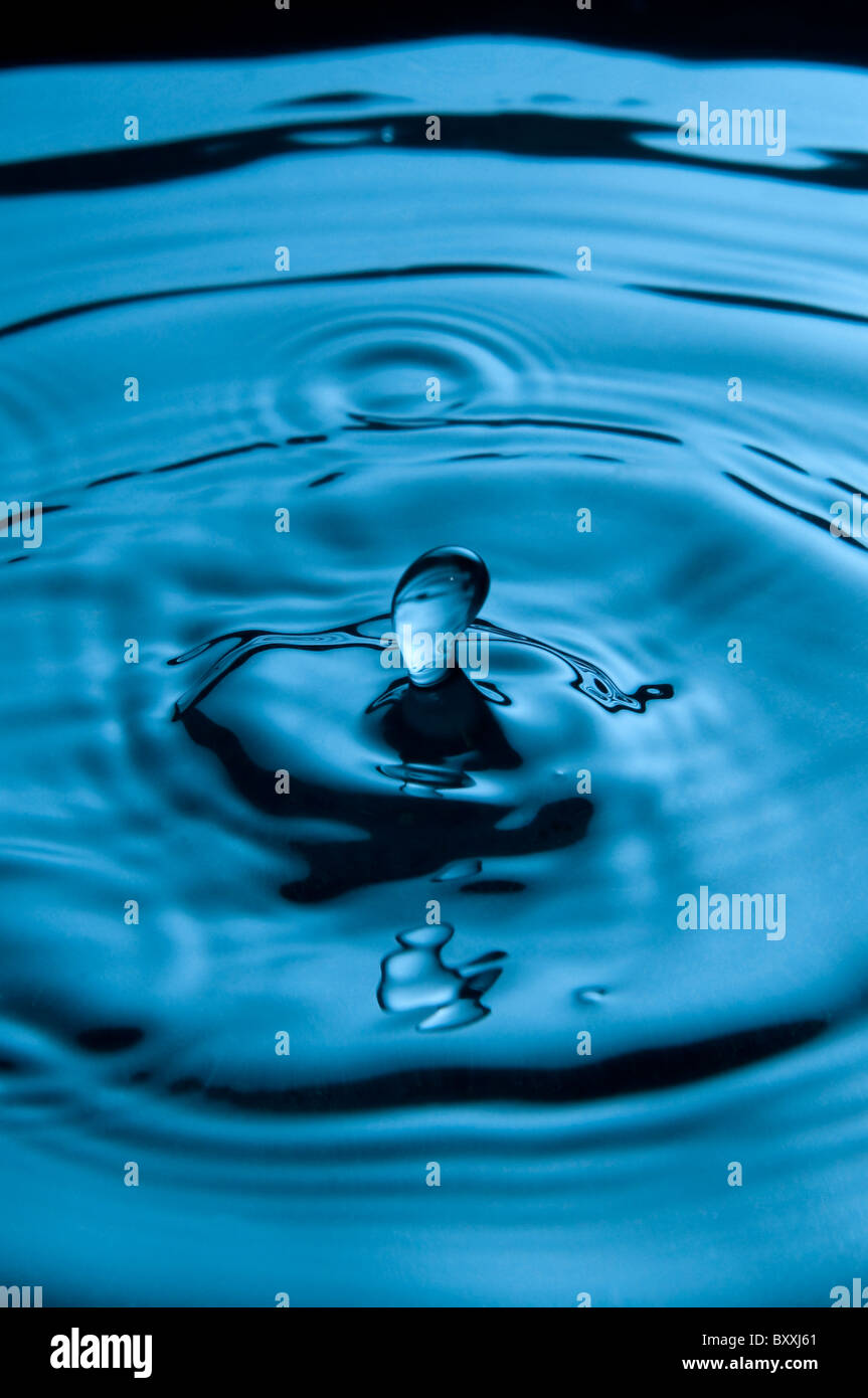 a drop of water Stock Photo - Alamy