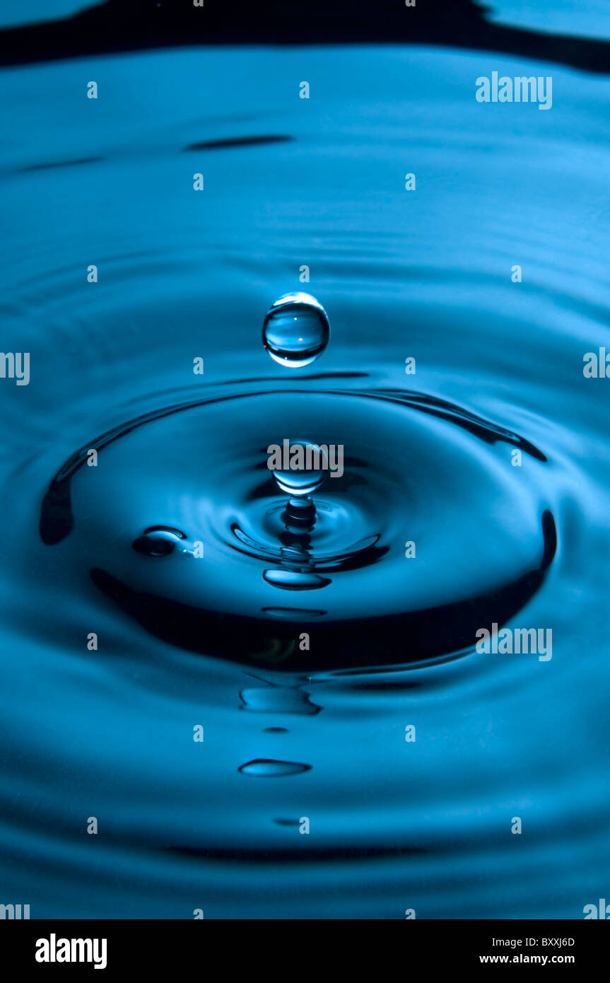 a drop of water Stock Photo - Alamy