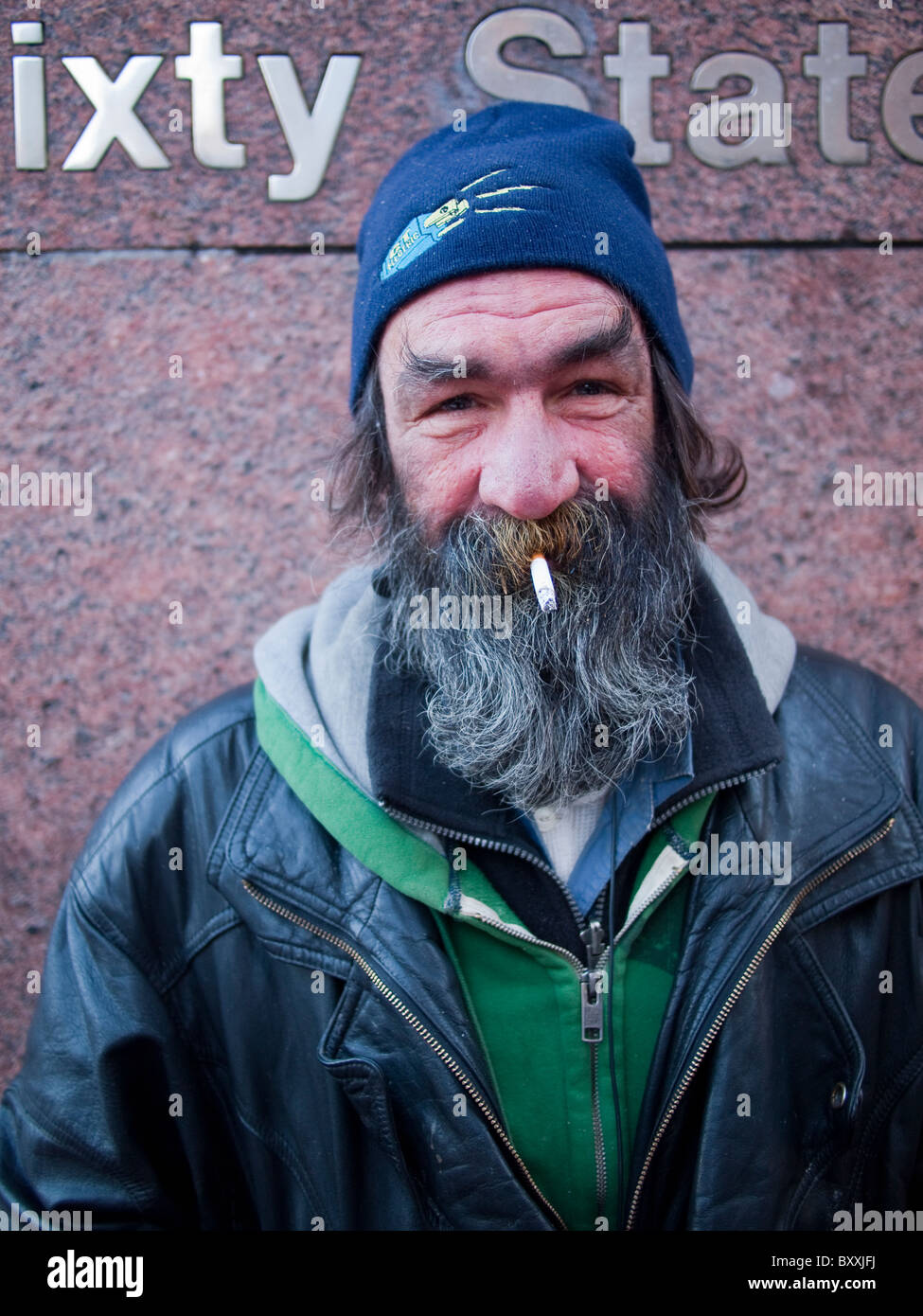 Homeless man hi-res stock photography and images - Alamy