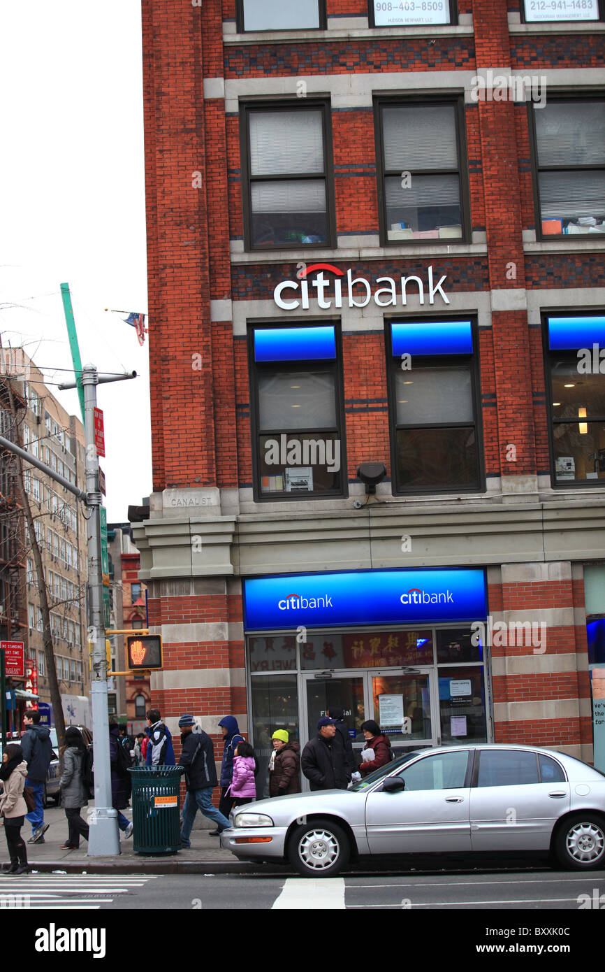 Citibank branch bank banking hi-res stock photography and images - Alamy