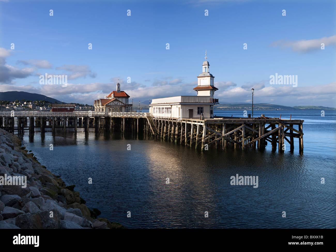 Pier at Dunoon Scotland Stock Photo - Alamy