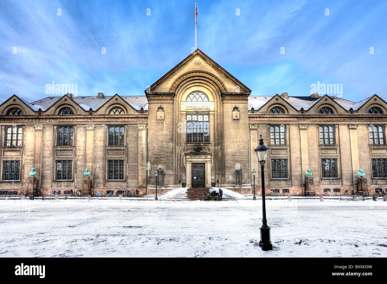 The main building of Copenhagen University Stock Photo - Alamy