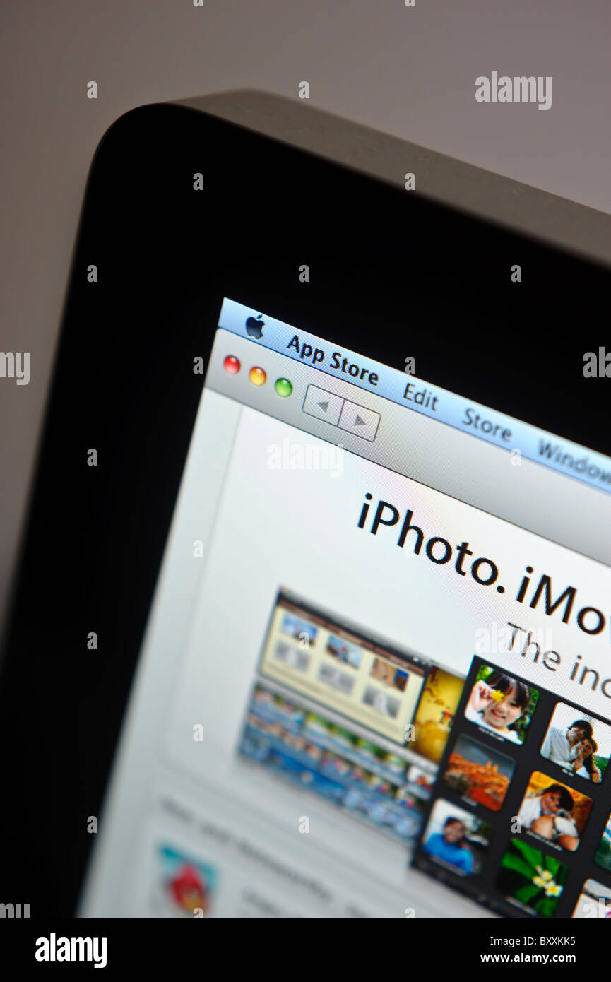 Apple Mac App Store Stock Photo - Alamy