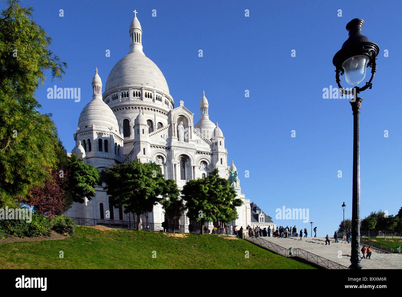 Tourism sacre coeur lamp dome hi-res stock photography and images - Alamy