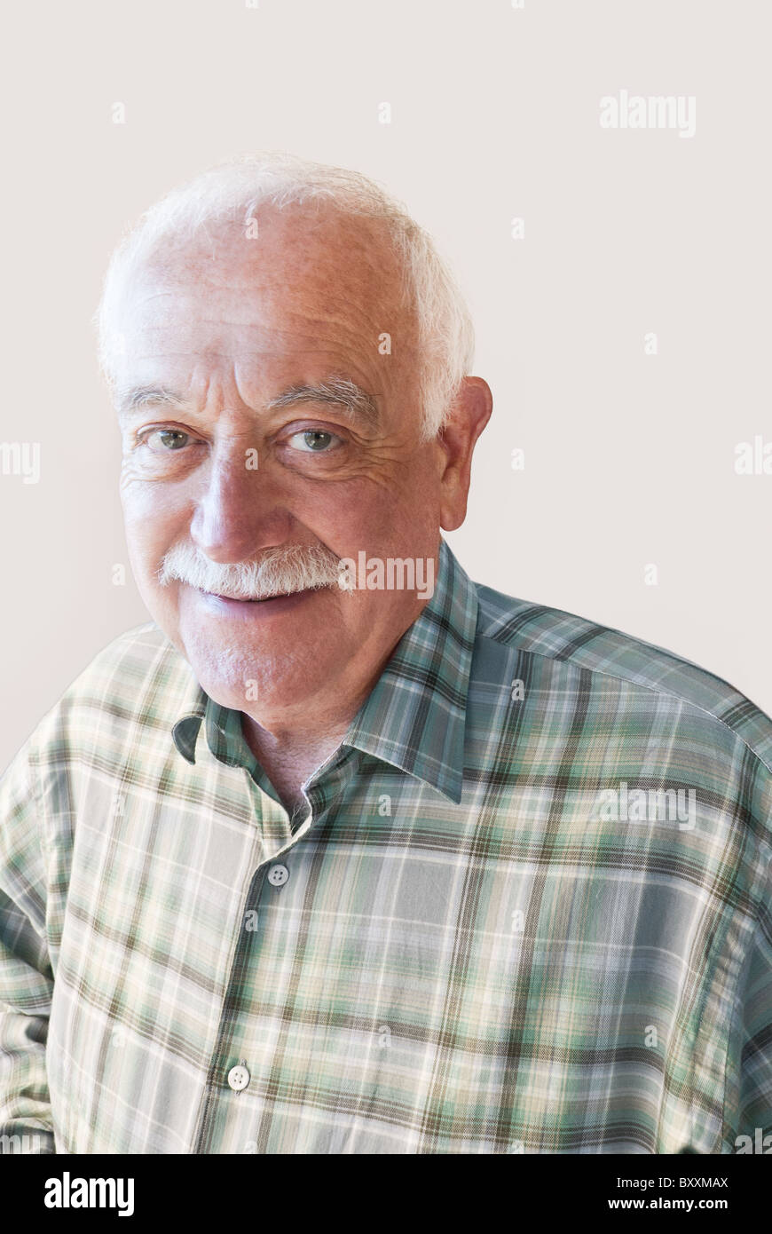 Portrait of happy senior man Stock Photo - Alamy