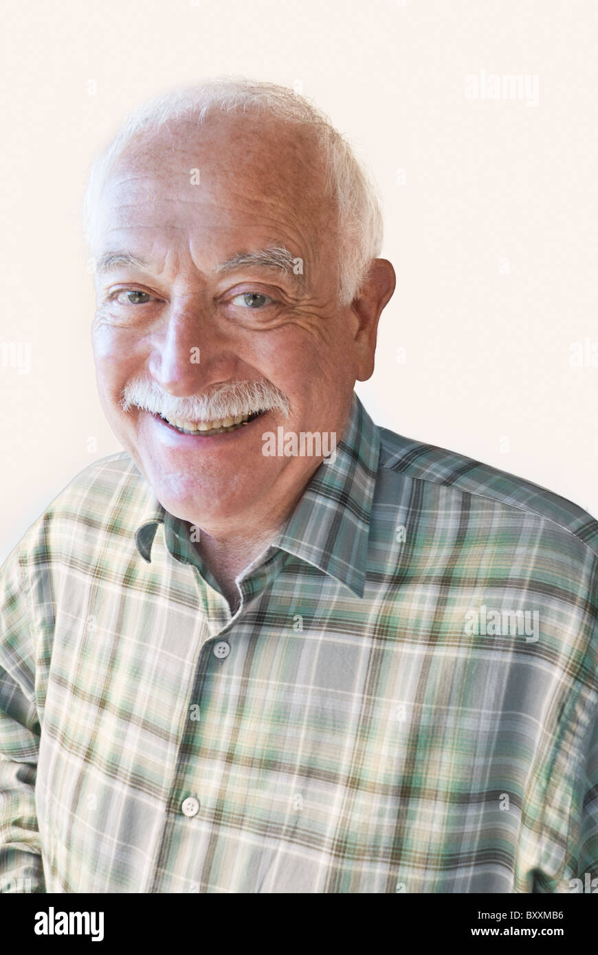 Senior view camera smile Cut Out Stock Images & Pictures - Alamy