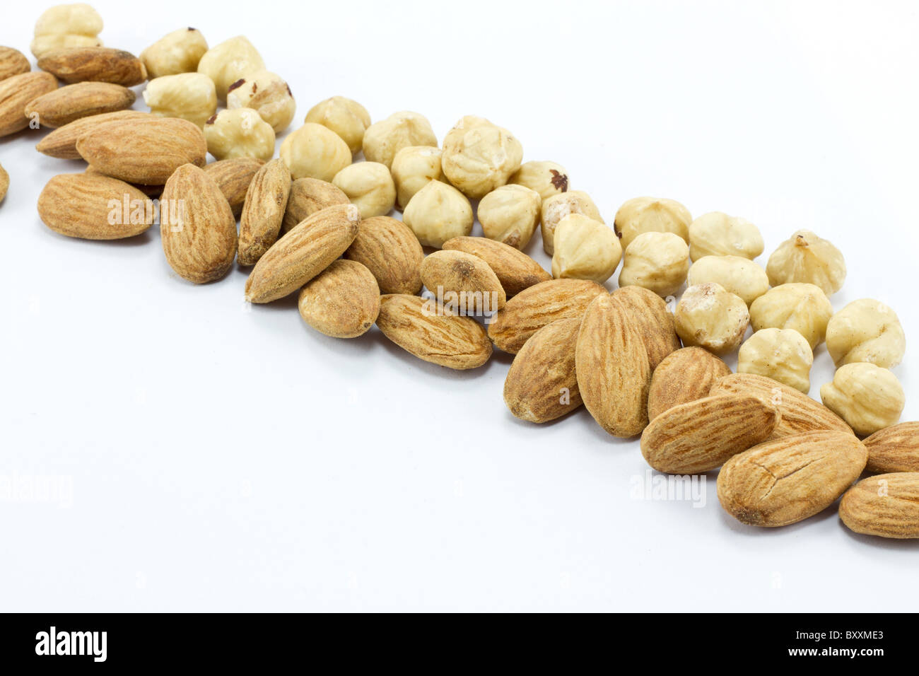 A variety of fresh mixed nuts Stock Photo - Alamy