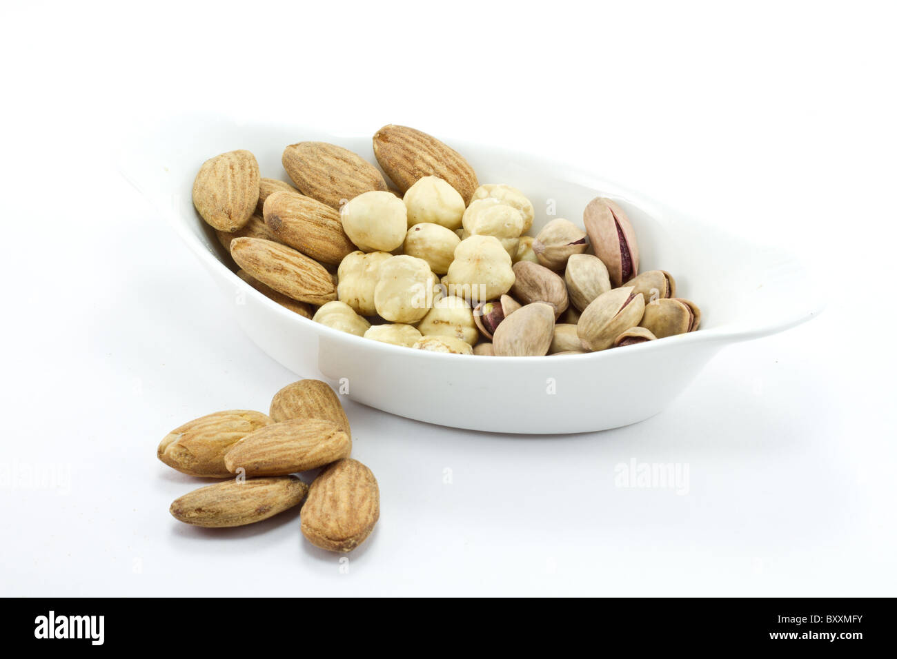 A variety of fresh mixed nuts Stock Photo - Alamy