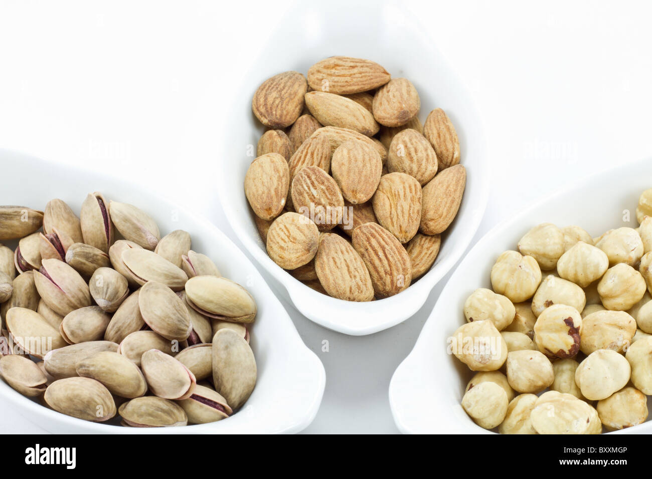 A variety of fresh mixed nuts Stock Photo - Alamy