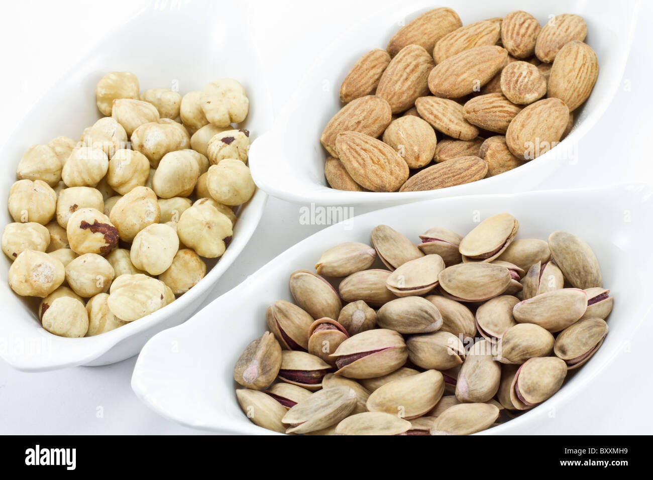 A variety of fresh mixed nuts Stock Photo - Alamy