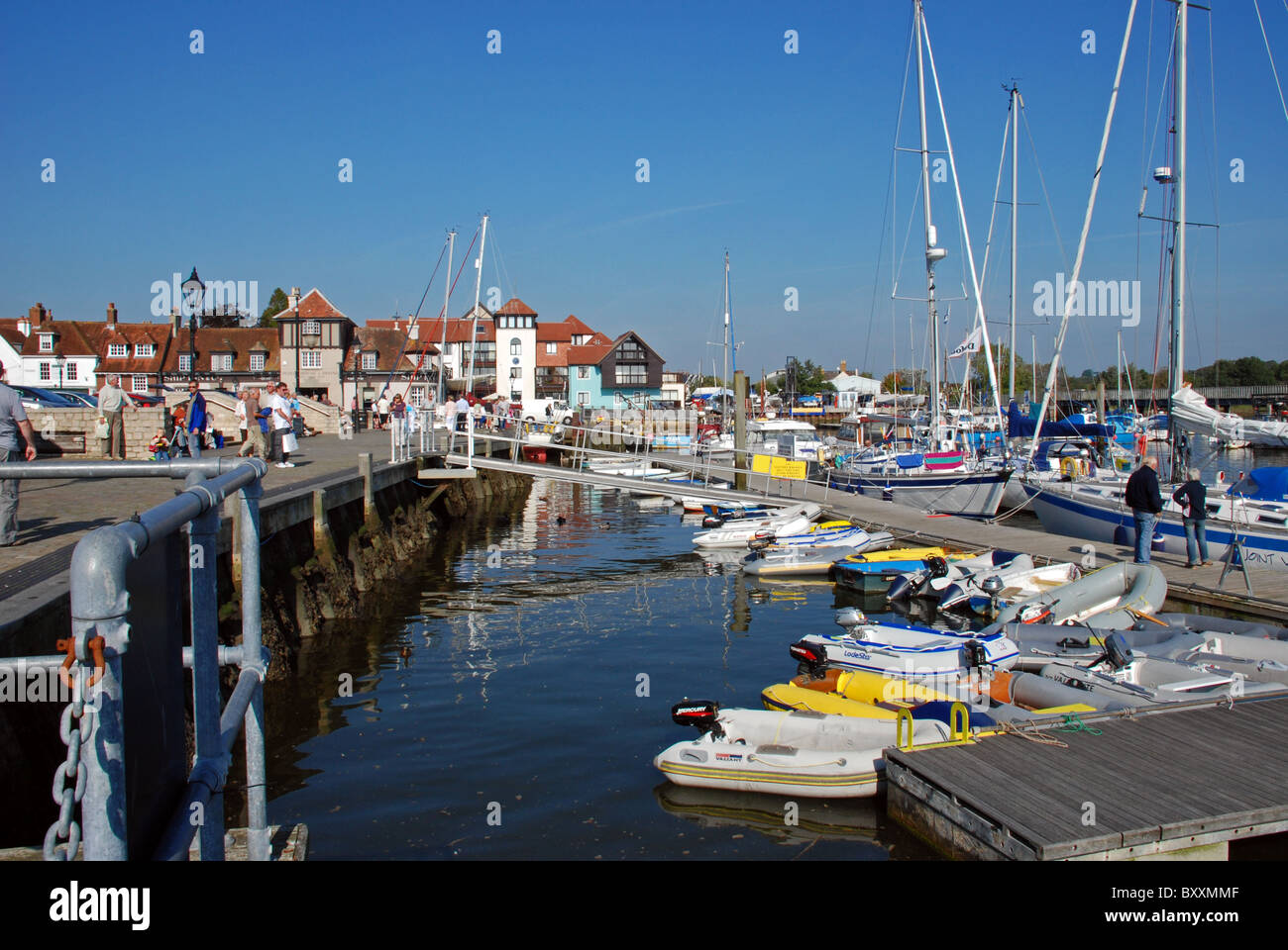 Lymington Harbour Uk Stock Photos Lymington Harbour Uk Stock Images