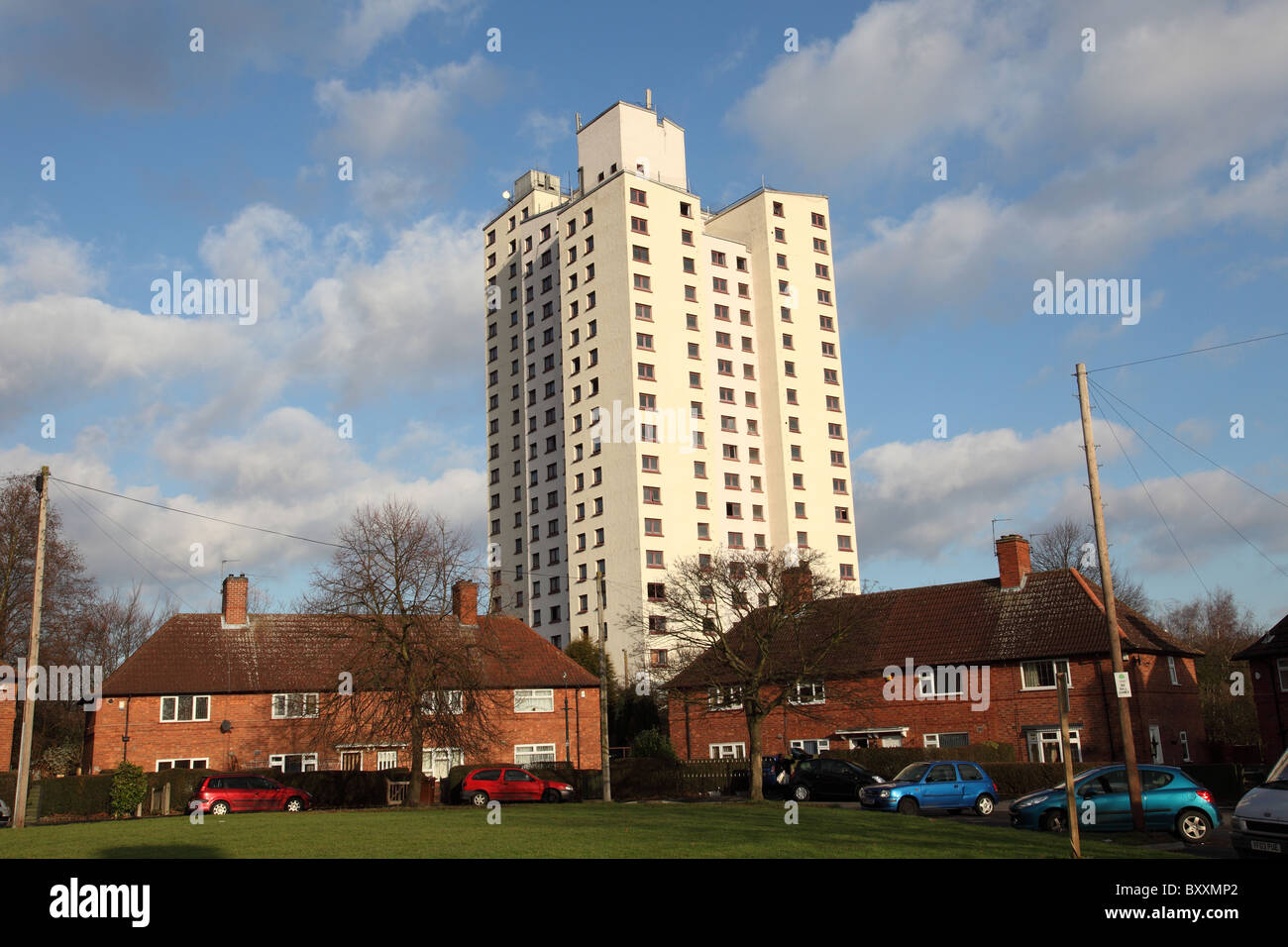 Social housing in Sneinton, Nottingham, England, U.K Stock Photo - Alamy