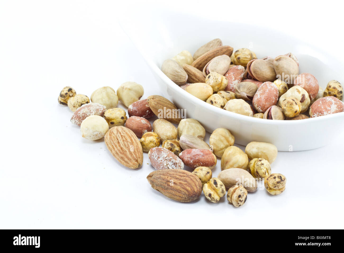 Roasted seeds and nuts Cut Out Stock Images & Pictures - Alamy