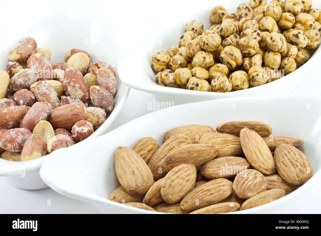 A variety of fresh mixed nuts Stock Photo - Alamy