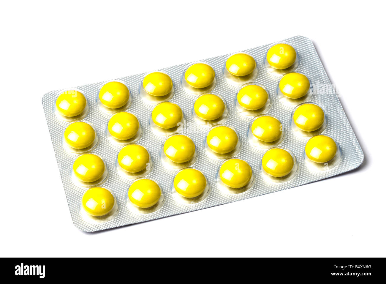 Set of pills isolated on white background Stock Photo - Alamy