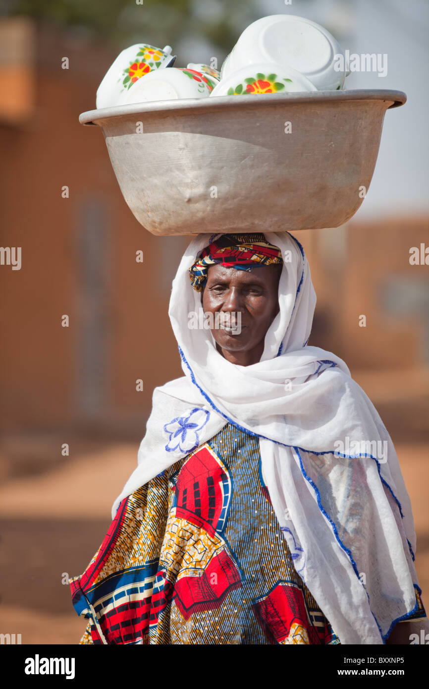 In northern Burkina Faso, a Fulani wedding has taken place. Friends ...