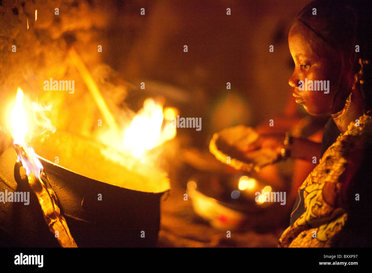 African fire pot hi-res stock photography and images - Alamy