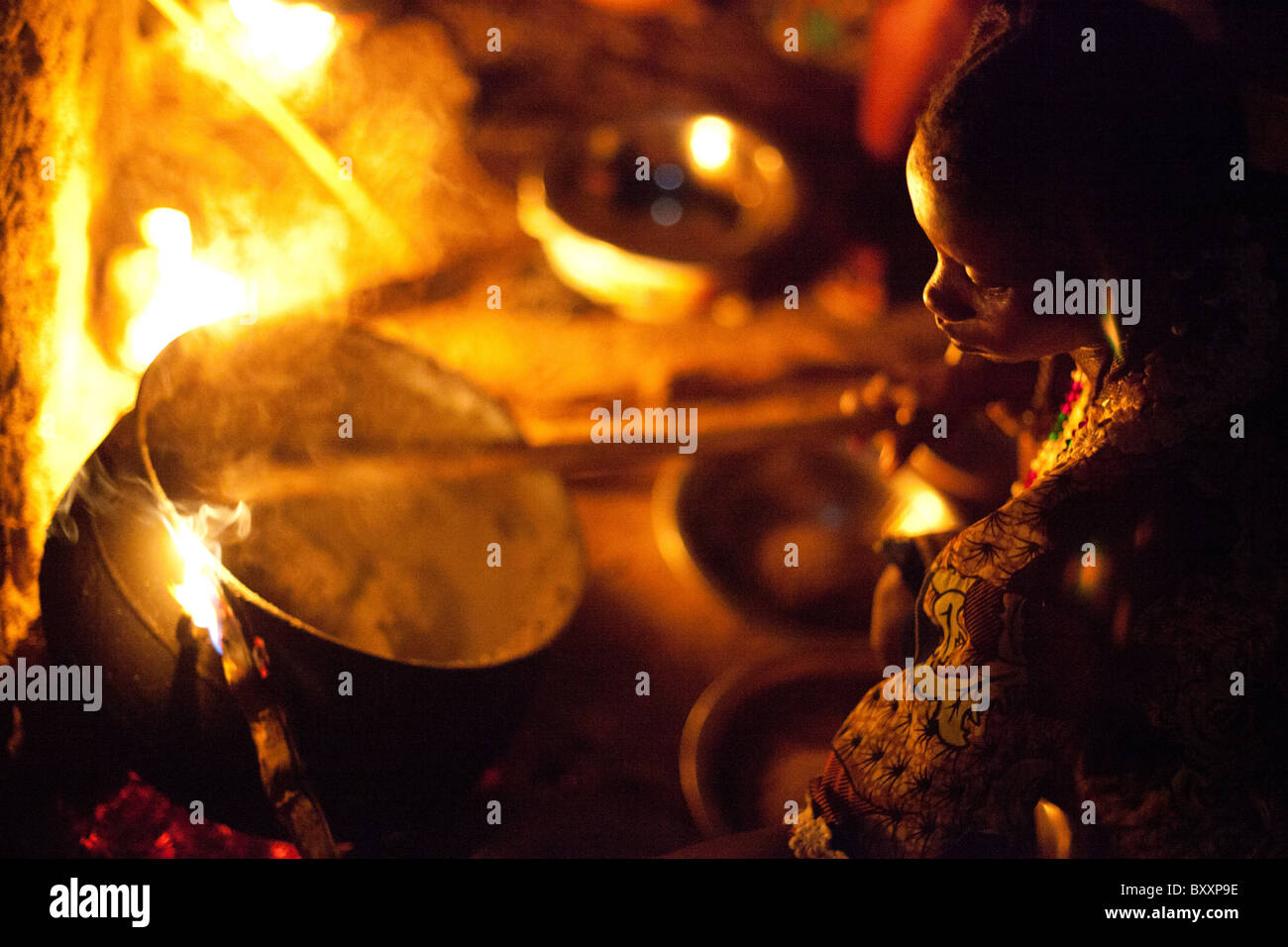 African fire pot hi-res stock photography and images - Alamy