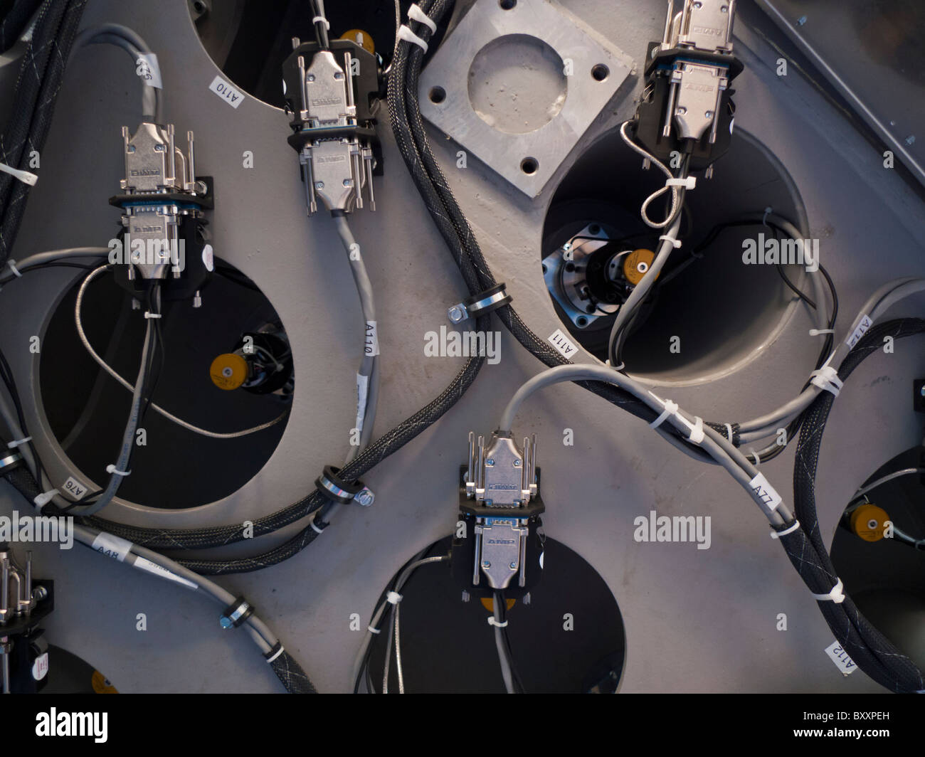 Axial actuators of active optics system on the 4.2 meter Discover ...