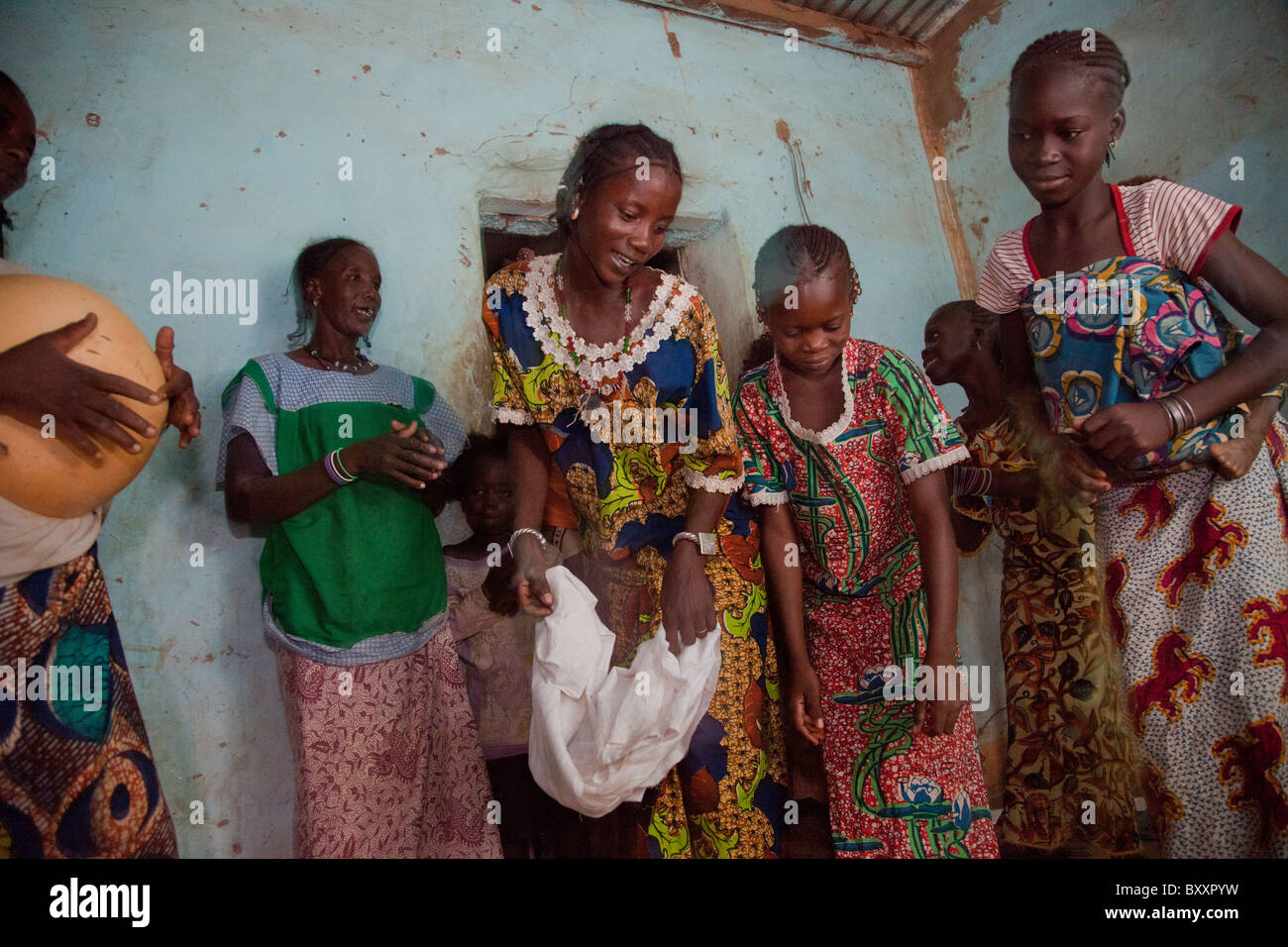 At a Fulani wedding in the town of Djibo in northern Burkina Faso ...