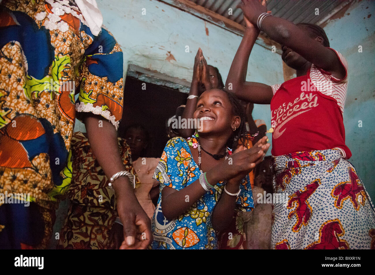 At a Fulani wedding in the town of Djibo in northern Burkina Faso ...
