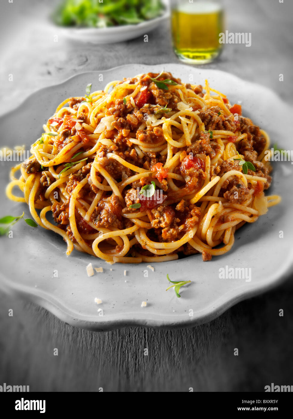 Close up traditional pasta bolognese hi-res stock photography and ...