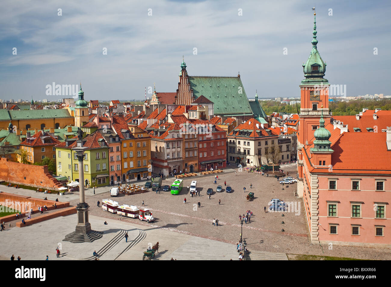 Royal castle warsaw hi-res stock photography and images - Alamy