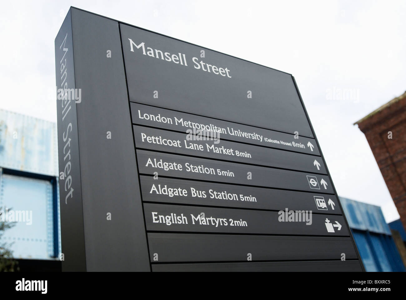 Mansell street hi-res stock photography and images - Alamy