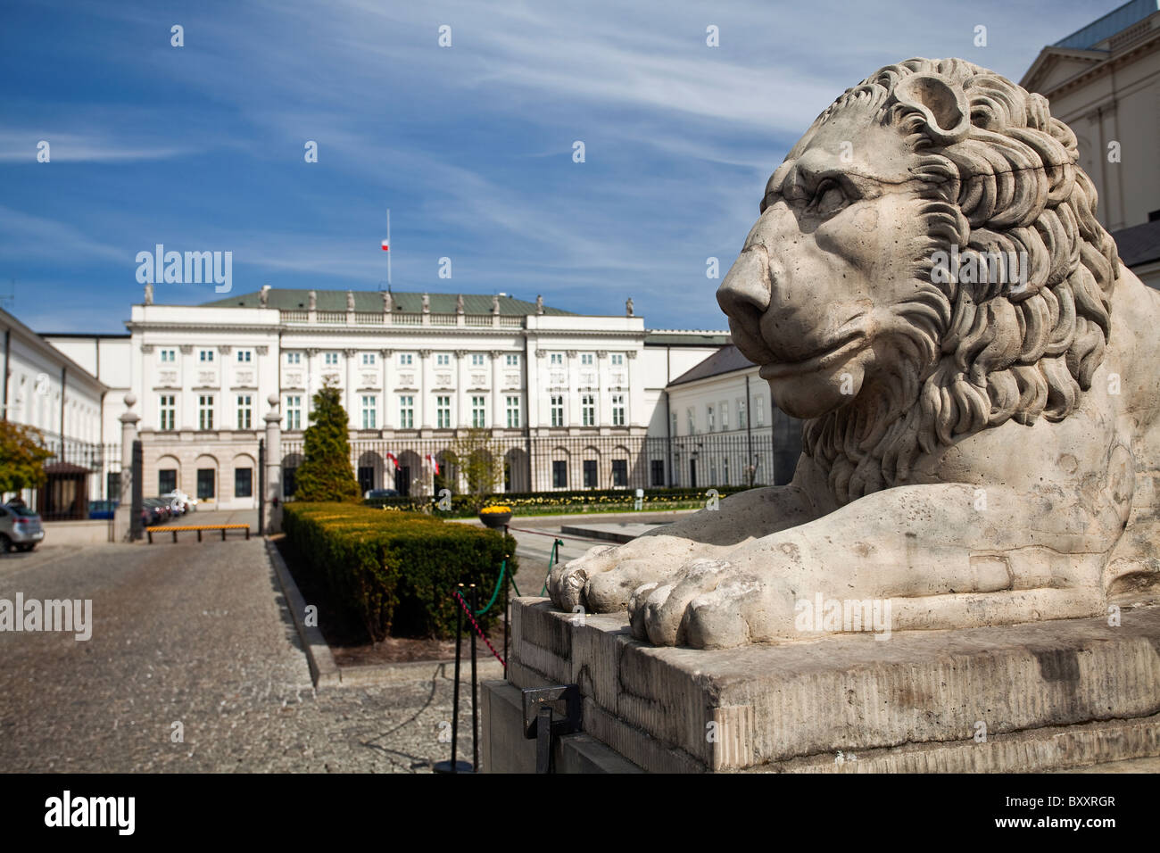 Presidential palace warsaw hi-res stock photography and images - Alamy