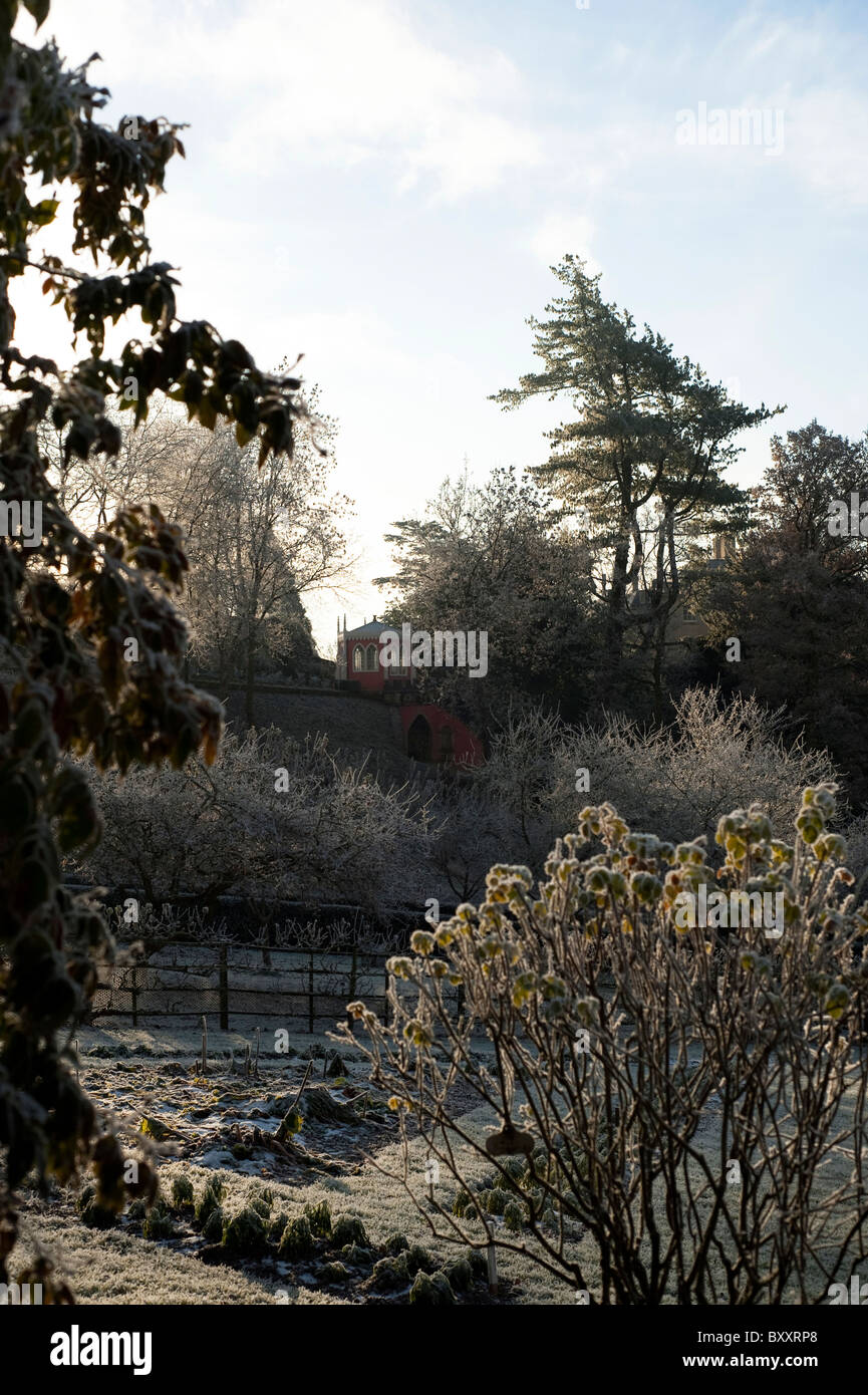 Frost painswick rococo garden hi-res stock photography and images - Alamy