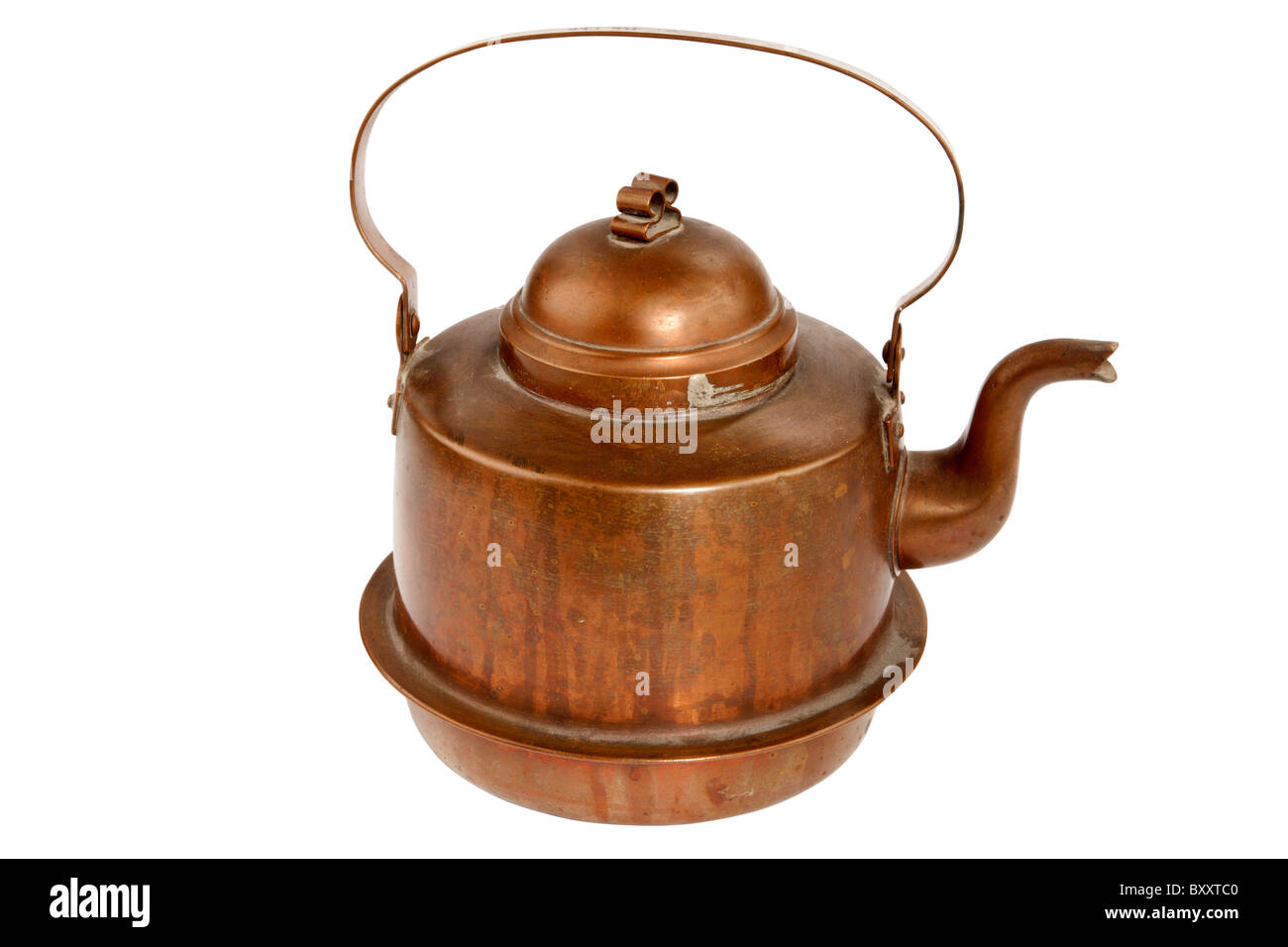 Ancient copper pot hi-res stock photography and images - Alamy