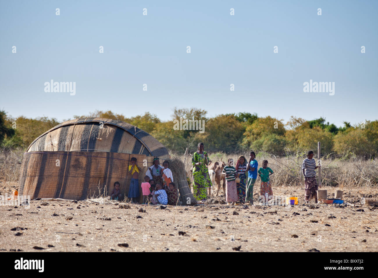 In the seasonal village of Bantagiri in northern Burkina Faso, Fulani ...