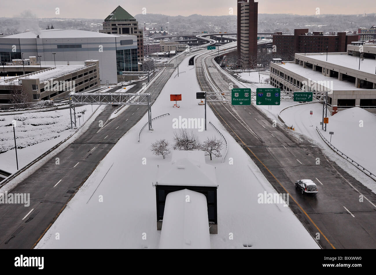Aftermath of winter storm hi-res stock photography and images - Alamy